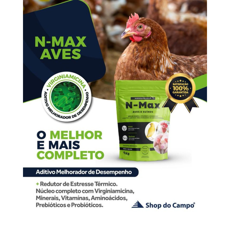 N-Max® Aves e Suínos 1KG